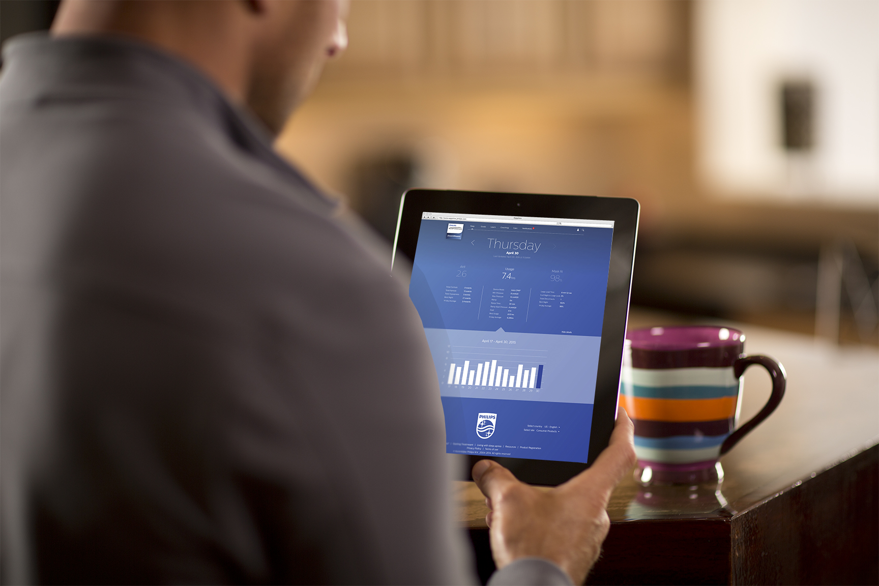 Philips DreamMapper betert slaapkwaliteit van mensen met apneu ...